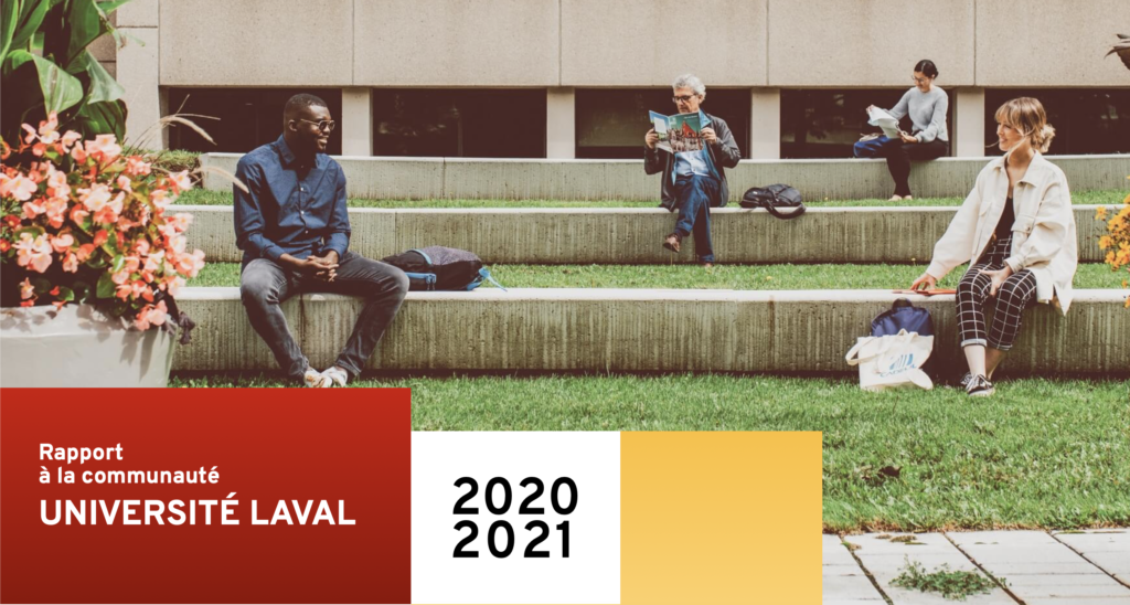 ULaval dévoile son rapport à la communauté 2020-2021 - Impact Campus